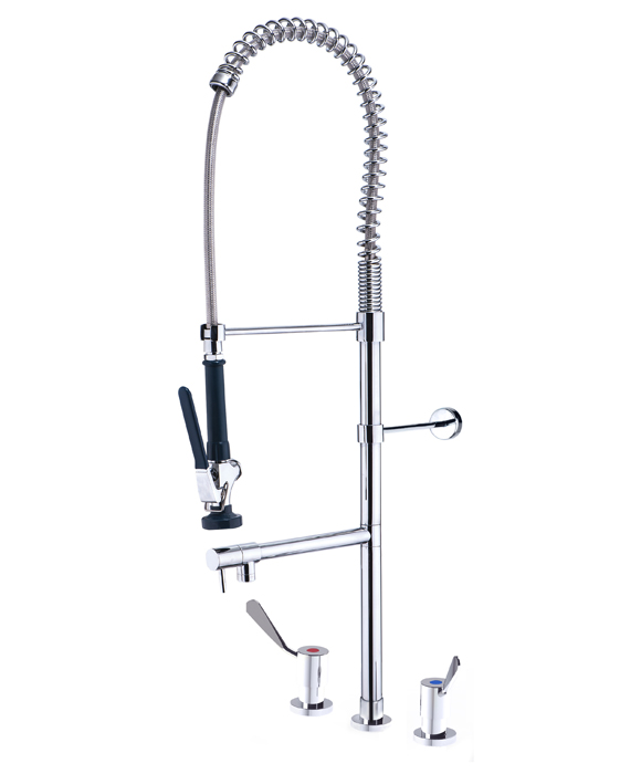 Pre-Rinse Spray Gun with Taps and Spout - Atherton